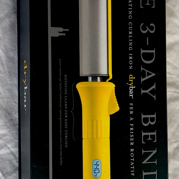 Drybar | Hair | Drybar The 3 Day Bender Rotating Curling Iron | Poshmark